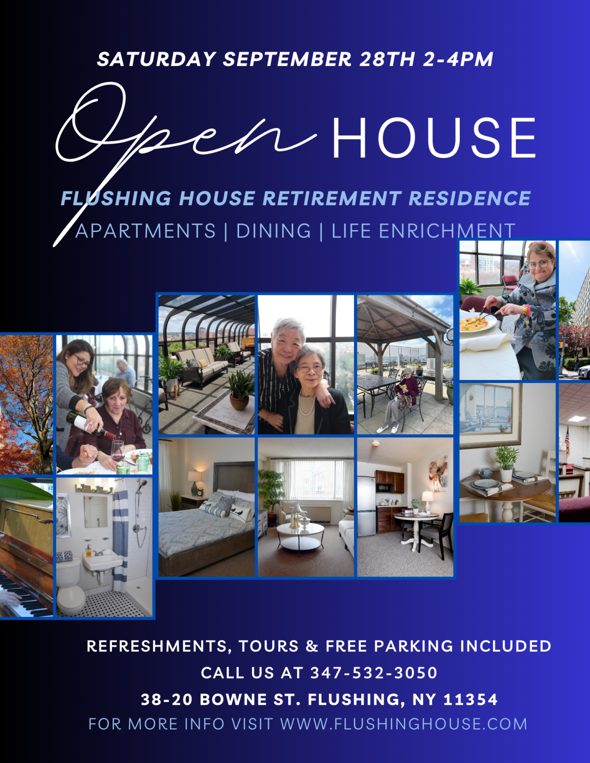 Flushing House - Open House Registration