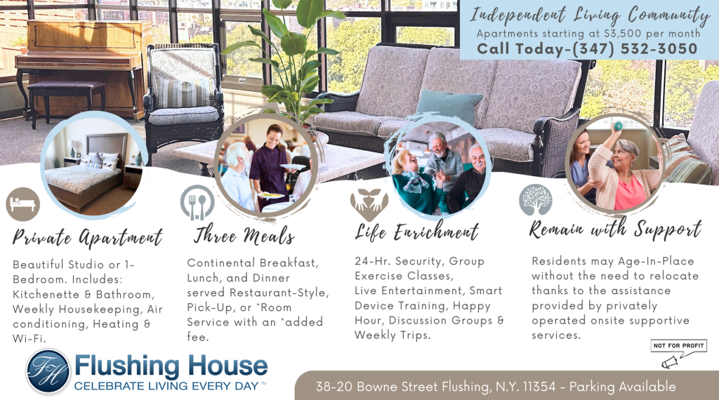 Flushing House | Independent Living Senior Apartments